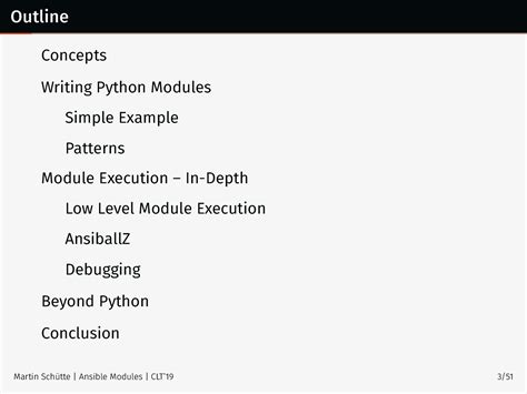 Writing Ansible Modules