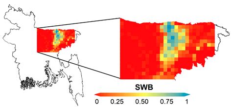 Influence Of Surface Water Bodies On The Land Surface Temperature Of