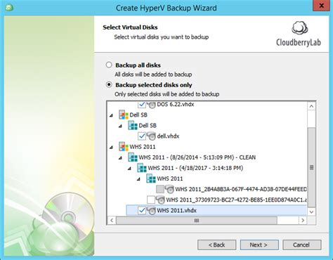 How To Exclude A Virtual Disc From A Hyper V Backup Plan