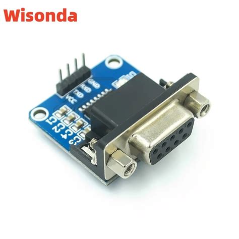 max3232 rs232 to ttl serial port converter module db9 connector max232