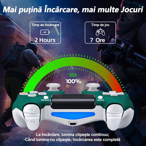 Controler Gamepad Wireless Naixues® Compatibil Ps4proslim Joystick