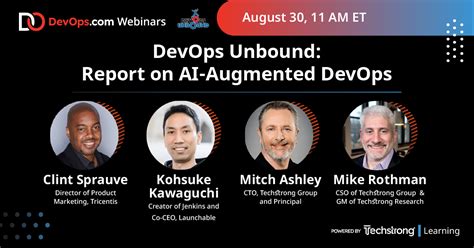 Report On AI Augmented DevOps DevOps Unbound Roundtable Techstrong TV