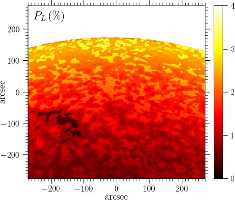 Linear Polarization Fraction P L Image Constructed As Discussed In The
