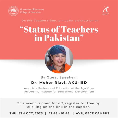 Durbeen On Linkedin Gece Durbeen Teachersday Pakistan