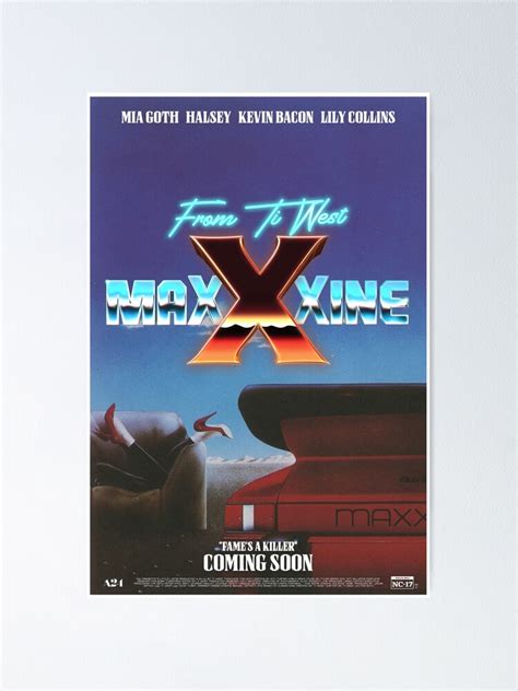 Maxxxine Poster For Sale By Cult Of Film Redbubble