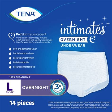 Buy Tena Incontinence Underwear For Women Large 14ct In United
