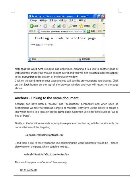 Solved Tutorial 1html Pages Creating An Html File And