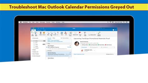 How To Troubleshoot Mac Outlook Calendar Permissions Greyed Out Quick
