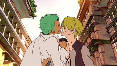 Zoro And Sanji Almost Kiss
