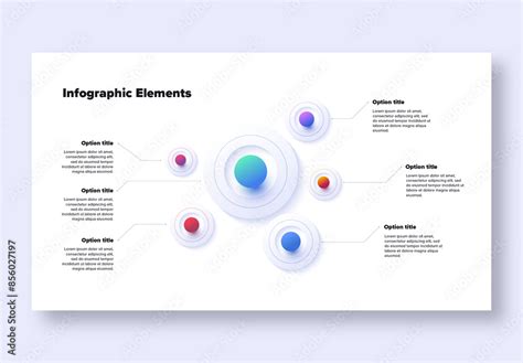 6 Step Workflow Infographic Stock Template Adobe Stock