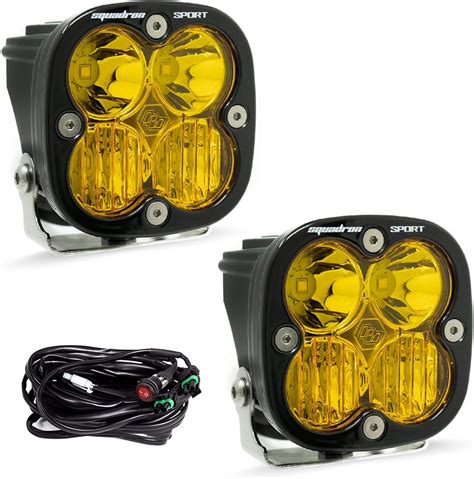Baja Designs Led Light Pods Baja Amber Lens Drivingcombo Pair