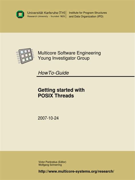 Howto Guide Getting Started With Posix Threads Pdf