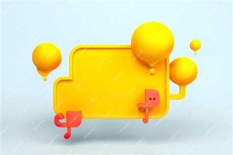 Premium Ai Image 3d Chat Bubbles Minimal Concept Of Social Media Messages 3d Illustrations