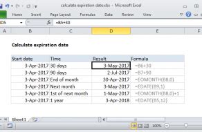 Get Days Before A Date Excel Formula Exceljet