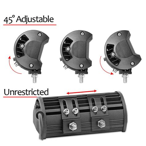 Universal Led Light Bar Bracket For Jeep Mount Bra Grandado