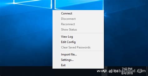 How To Use The Openvpn Gui Client On Windows Alibaba Cloud Community