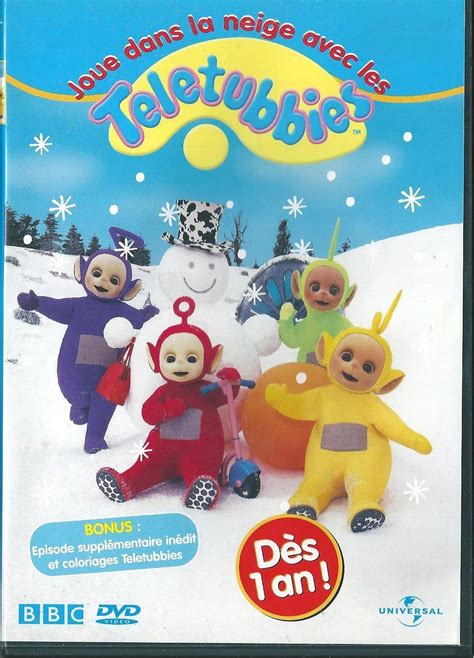 Teletubbies Joue Dans La Neige Avec Les Teletubbies Dvd Et Blu Ray