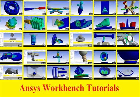 Ansys Workbench Tutorials عالم الكتب