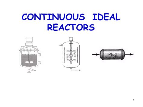 Ideal Reactors PPT