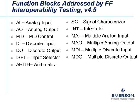 fieldbus tutorial part 8 fieldbus function blocks pdf operating