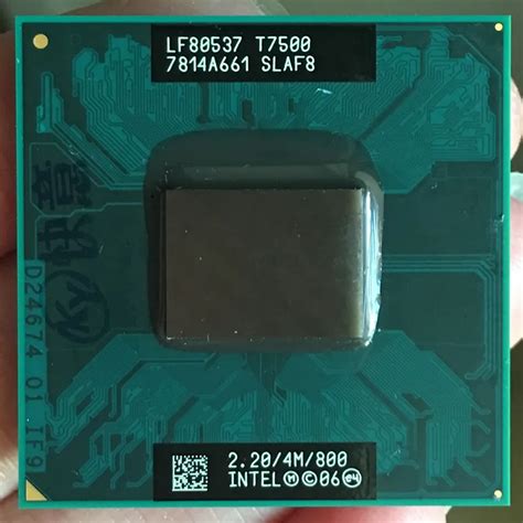 Intel Core 2 Duo T7500 Cpu Laptop Processor Pga 478 Cpu 100 Working Properly 