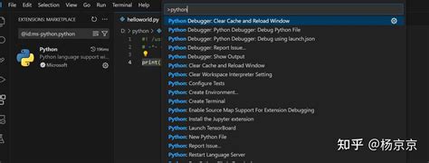 使用vs code开发python 知乎