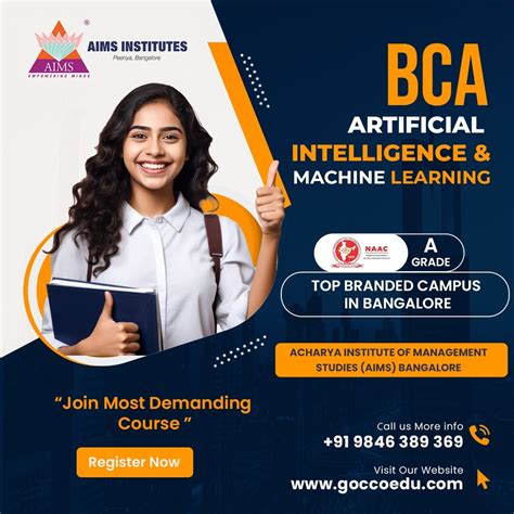 Study BCA In Artificial Intelligence Machine Learning At AIMS Bangalore Gocco