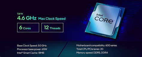 Intel Core i5-12500 12th Gen 6 Core 4.6GHz Desktop Processor - tpstech.in