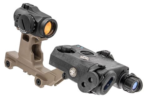 Toxicant Two Way Dual Optic Mount Black De For T2 Red Dot Sigh