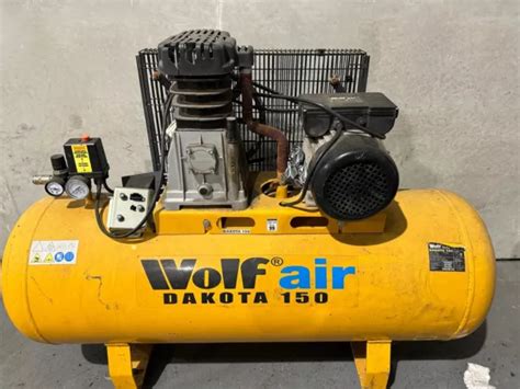 Wolf Air V Air Compressor Litre Tank Fully Working Order Picclick Uk