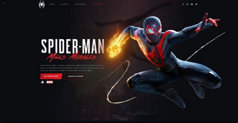 Github Itamarz3spider Man Enthusiastic Project Using Html Sass And Gsap Library