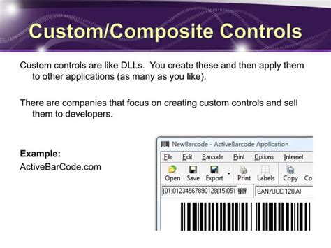 Advanced Vb Object Oriented Programming Controls Ppt