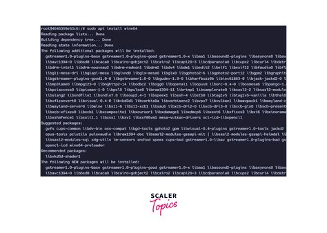 How To Use Wine On Linux Scaler Topics