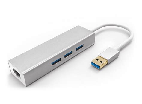 Super Speed Port USB Hub Gigabit Ethernet Network Adapter