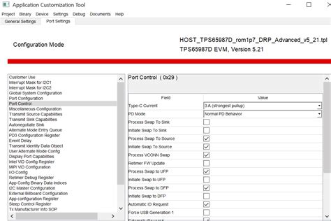 Tps65987ddj Process Swap To Sink And Process Vconn Swap Function And Behavior Interface