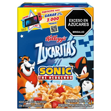 Cereal Kelloggs Sonic Zucaritas 260gr