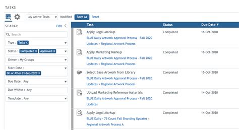 TaskSearchFilters BLUE Help And Support