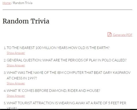 new features random quiz generator and printing to pdf trivia bliss