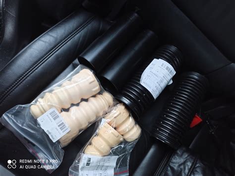 Замена передних амортизаторов — Volkswagen Tiguan (1G), 2 л, 2010 года ...