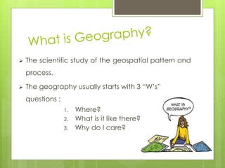 Getting Started With GIS PPTX Geography Science