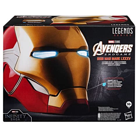 Marvel Avengers Endgame Iron Man Electronic Helmet Gamebreaker