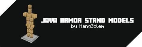 Java Armor Stand Models Texture Pack For Minecraft