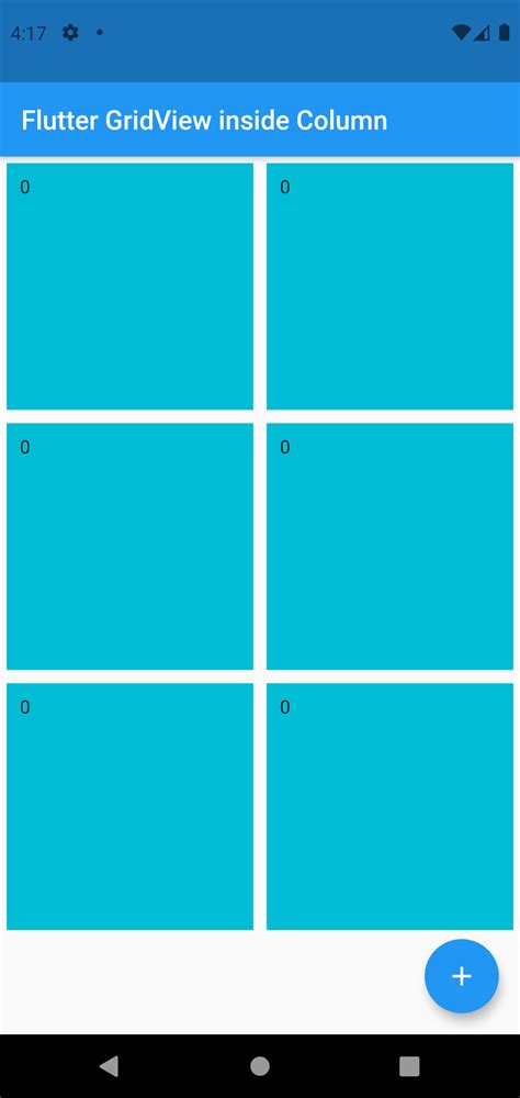 How To Use Gridview Or Listview Inside A Column Widget In Flutter By