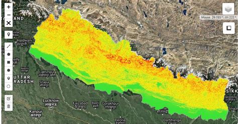 Elevation Data From Srtm Bikesh Bade