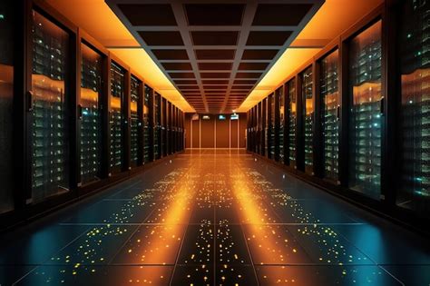 Premium Ai Image Data Center Room