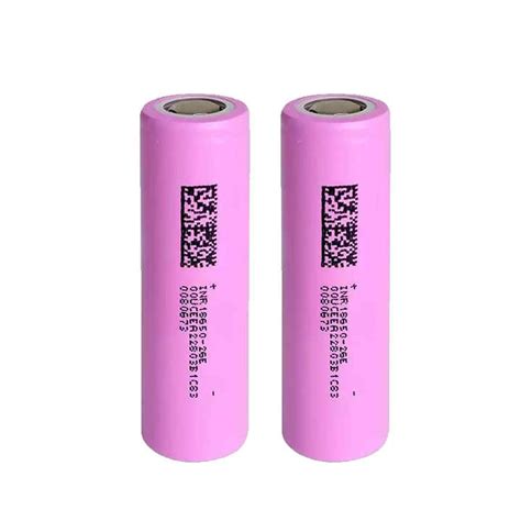 18650 Lithium Battery 2500mah Lithium Polymer Battery Cylindrical