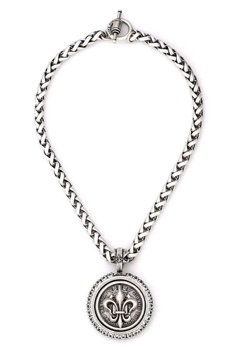 Amelie Necklace Cheval Silver French Kande