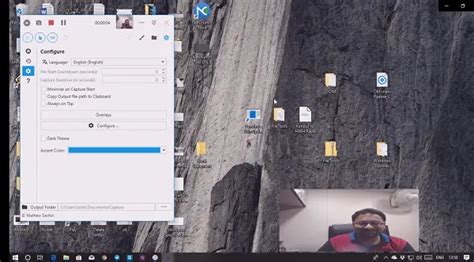 Capture Screen Webcam Record Audio Track Mouse Clicks Keystrokes