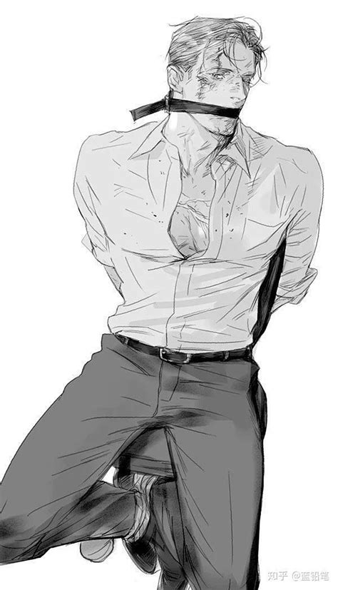 不上色也能很好看！10组线稿and黑白稿安利（附1000 线稿下载福利） 知乎 花瓣网
