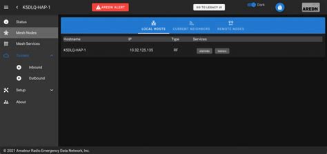 Progress On New UI Amateur Radio Emergency Data Network